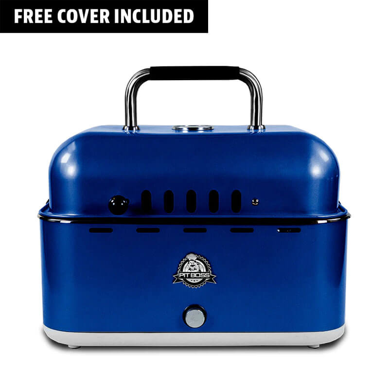 Pit Boss Pit Stop Portable Charcoal Grill with Cover and...